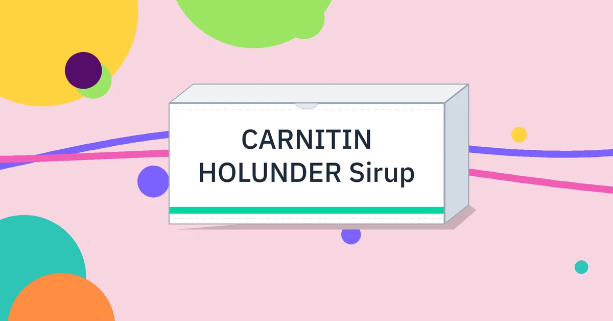 Symbolbild: Packung mit der Aufschrift CARNITIN HOLUNDER Sirup (PZN 01887465) – Verfügbarkeit und Bezug in Apotheken in Frankfurt am Main