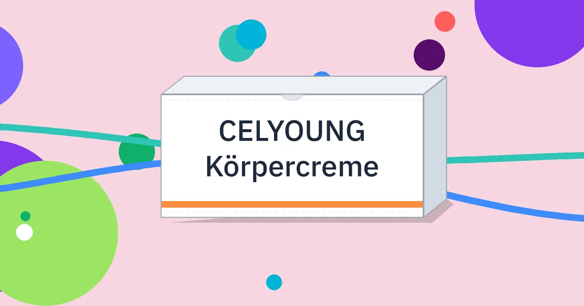 Symbolbild: Packung mit der Aufschrift CELYOUNG Körpercreme (PZN 03843087) – Verfügbarkeit und Bezug in Apotheken in Frankfurt am Main