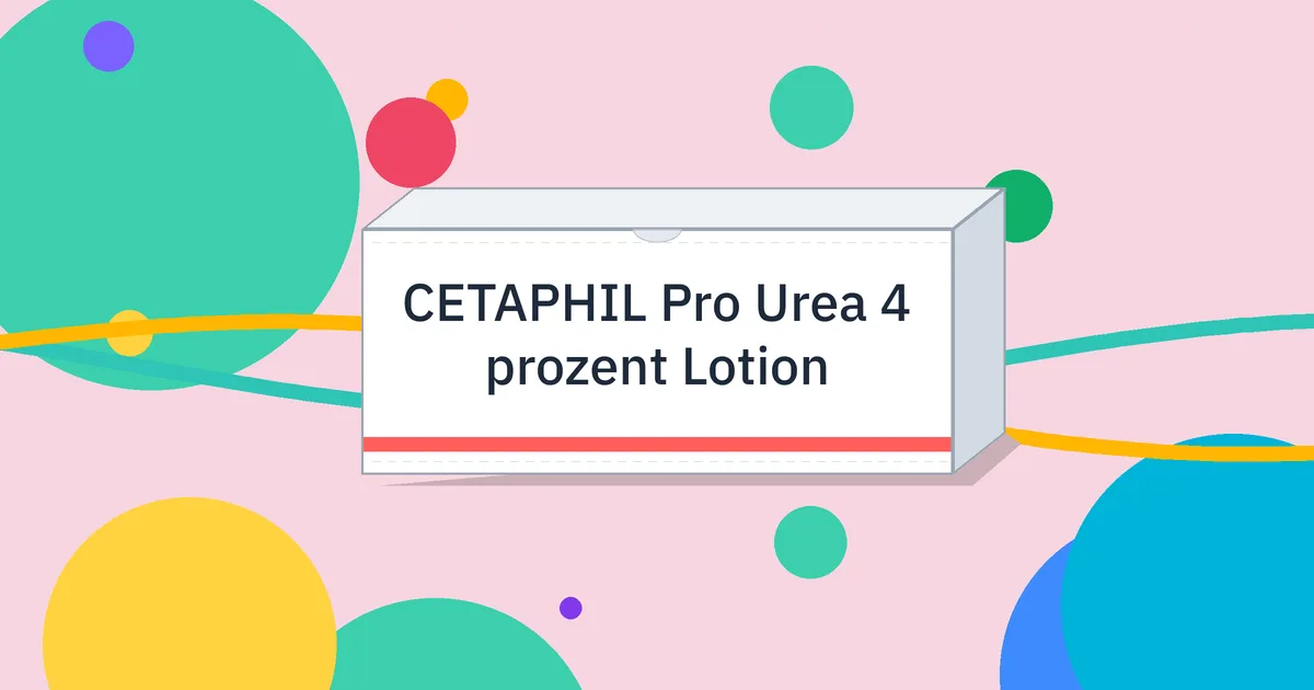 Symbolbild: Packung mit der Aufschrift CETAPHIL Pro Urea 4 prozent Lotion (PZN 19405900) – Verfügbarkeit und Bezug in Apotheken in Frankfurt am Main