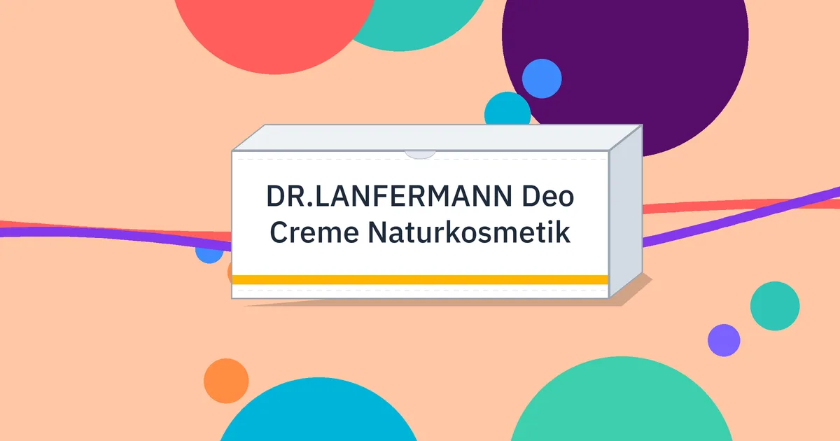 Symbolbild: Packung mit der Aufschrift DR.LANFERMANN Deo Creme Naturkosmetik (PZN 14370350) – Verfügbarkeit und Bezug in Apotheken in Frankfurt am Main