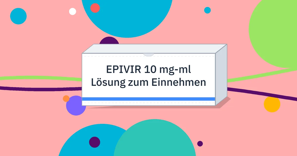 Symbolbild: Packung mit der Aufschrift EPIVIR 10 mg-ml Lösung zum Einnehmen (PZN 01227450) – Verfügbarkeit und Bezug in Apotheken in Frankfurt am Main