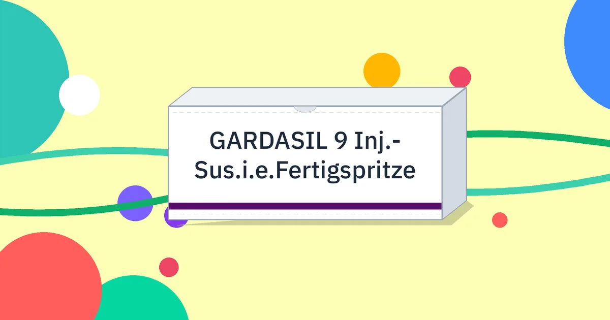 Symbolbild: Packung mit der Aufschrift GARDASIL 9 Inj.-Sus.i.e.Fertigspritze (PZN 12367208) – Verfügbarkeit und Bezug in Apotheken in Frankfurt am Main