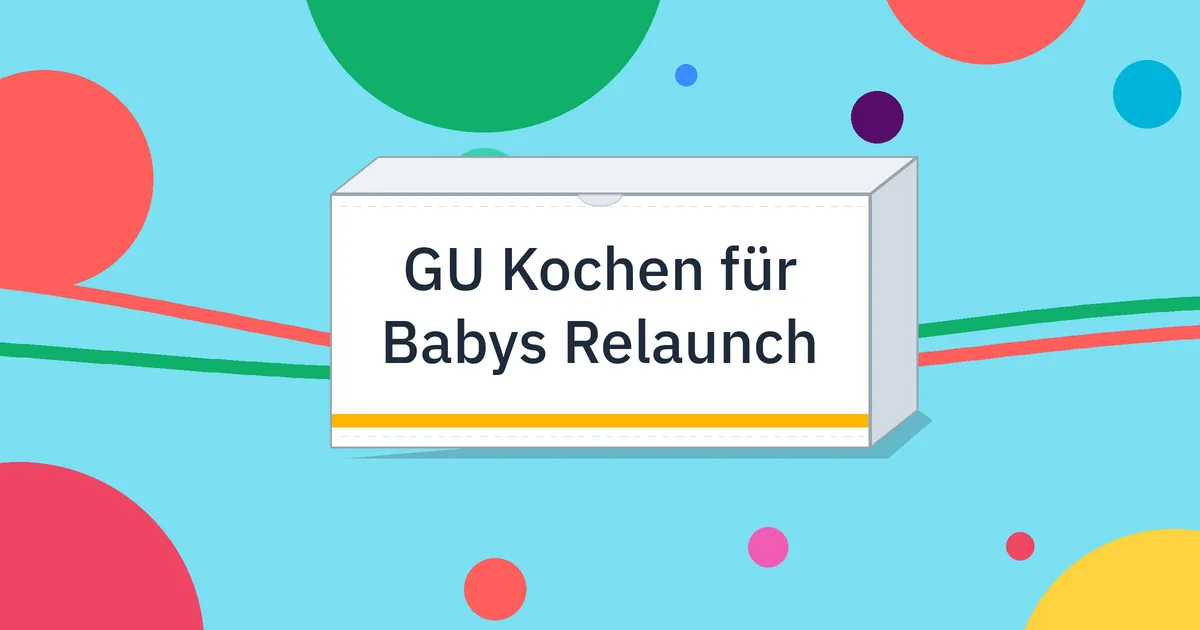Symbolbild: Packung mit der Aufschrift GU Kochen für Babys Relaunch (PZN 19767129) – Verfügbarkeit und Bezug in Apotheken in Frankfurt am Main