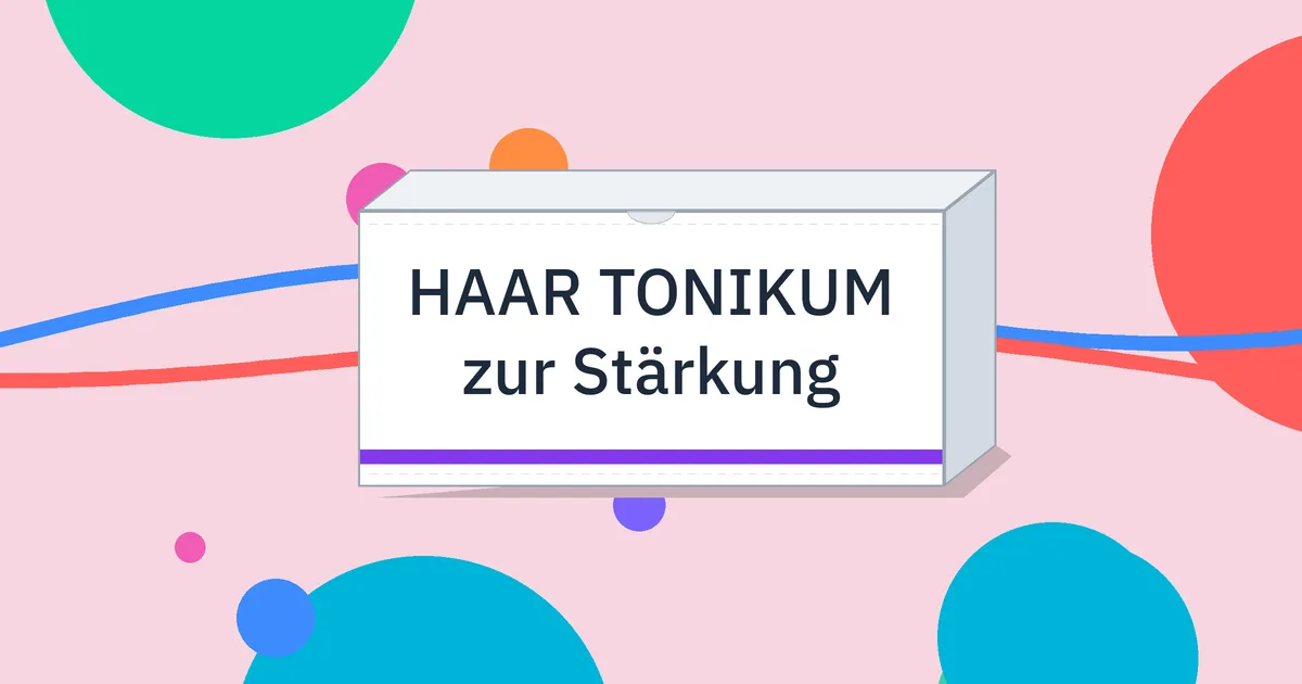 Symbolbild: Packung mit der Aufschrift HAAR TONIKUM zur Stärkung (PZN 12529869) – Verfügbarkeit und Bezug in Apotheken in Frankfurt am Main