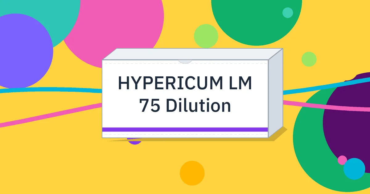 Symbolbild: Packung mit der Aufschrift HYPERICUM LM 75 Dilution (PZN 12891205) – Verfügbarkeit und Bezug in Apotheken in Frankfurt am Main