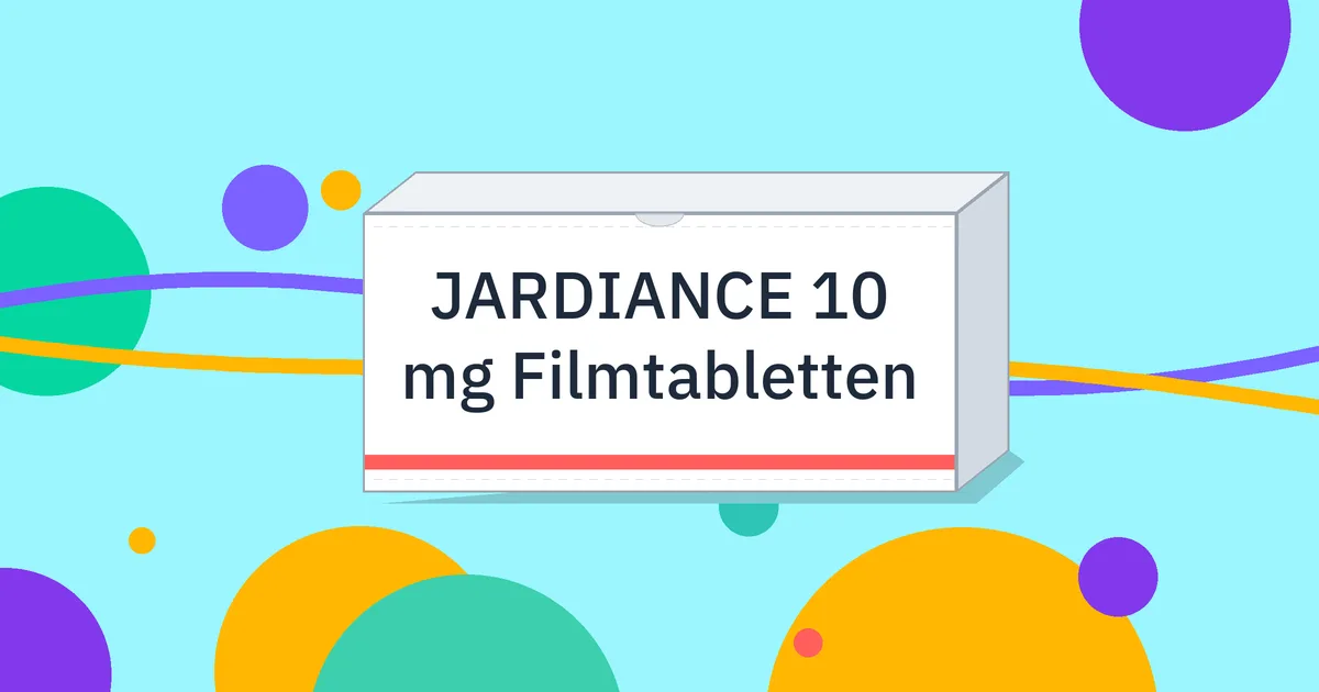 Symbolbild: Packung mit der Aufschrift JARDIANCE 10 mg Filmtabletten (PZN 18027962) – Verfügbarkeit und Bezug in Apotheken in Frankfurt am Main