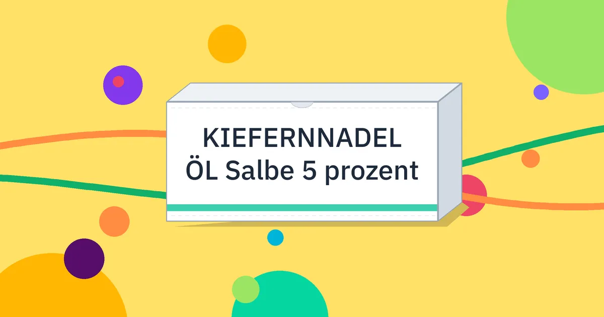 Symbolbild: Packung mit der Aufschrift KIEFERNNADEL ÖL Salbe 5 prozent (PZN 16572974) – Verfügbarkeit und Bezug in Apotheken in Frankfurt am Main