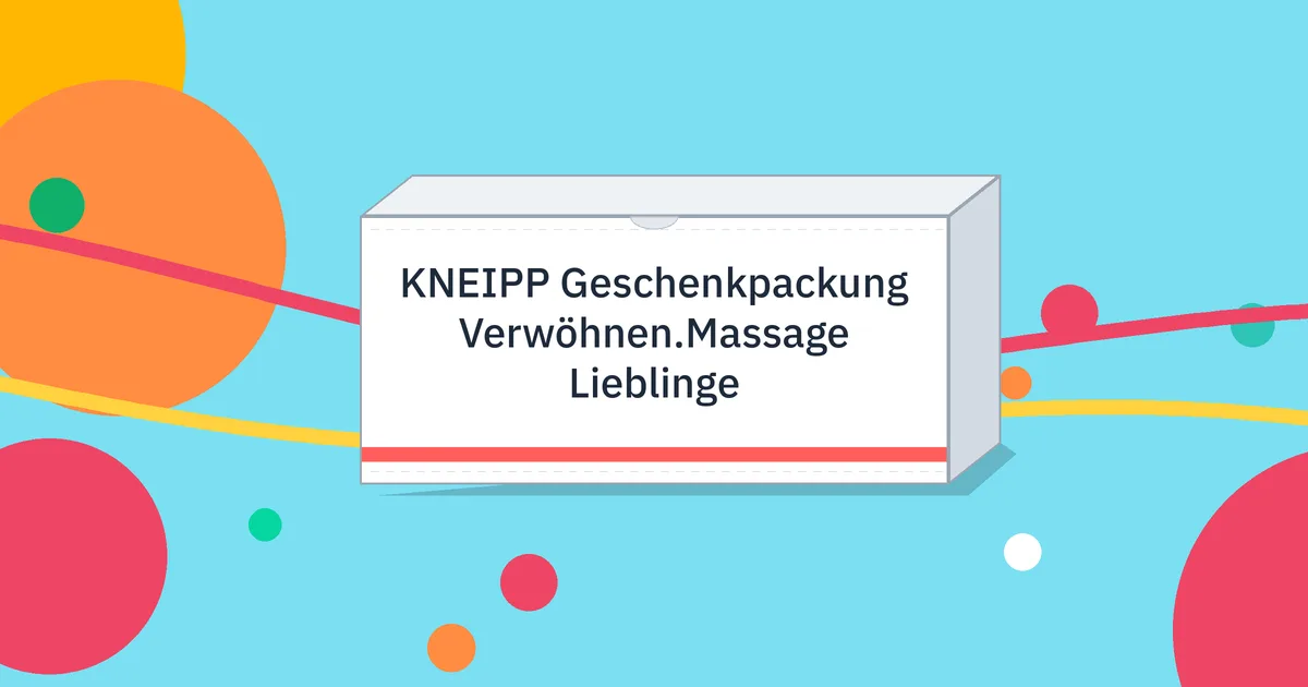 Symbolbild: Packung mit der Aufschrift KNEIPP Geschenkpackung Verwöhnen.Massage Lieblinge (PZN 19206862) – Verfügbarkeit und Bezug in Apotheken in Frankfurt am Main