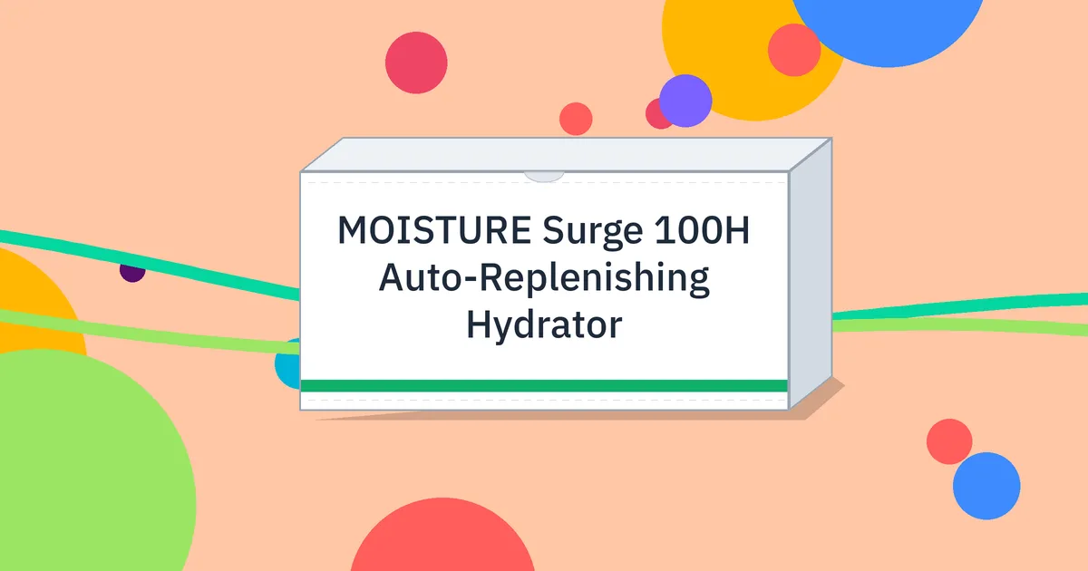 Symbolbild: Packung mit der Aufschrift MOISTURE Surge 100H Auto-Replenishing Hydrator (PZN 18893961) – Verfügbarkeit und Bezug in Apotheken in Frankfurt am Main