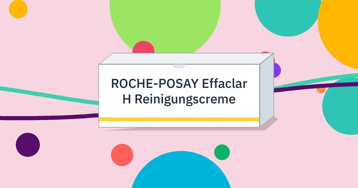Symbolbild: Packung mit der Aufschrift ROCHE-POSAY Effaclar H Reinigungscreme (PZN 11189839) – Verfügbarkeit und Bezug in Apotheken in Frankfurt am Main