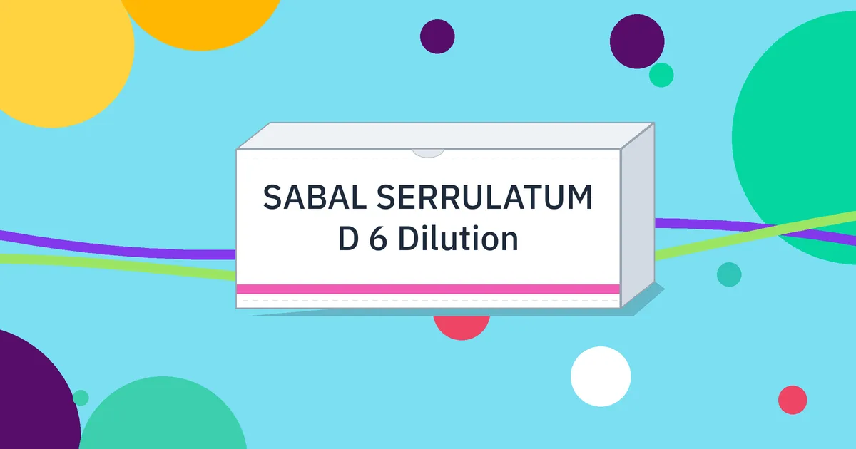 Symbolbild: Packung mit der Aufschrift SABAL SERRULATUM D 6 Dilution (PZN 02123540) – Verfügbarkeit und Bezug in Apotheken in Frankfurt am Main