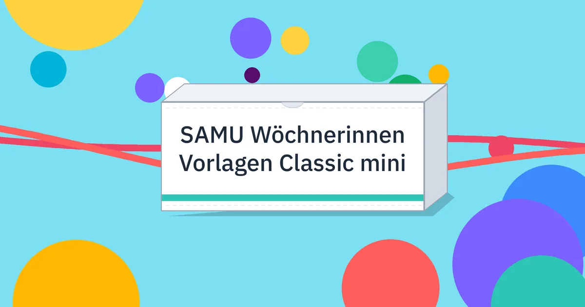 Symbolbild: Packung mit der Aufschrift SAMU Wöchnerinnen Vorlagen Classic mini (PZN 11318610) – Verfügbarkeit und Bezug in Apotheken in Frankfurt am Main