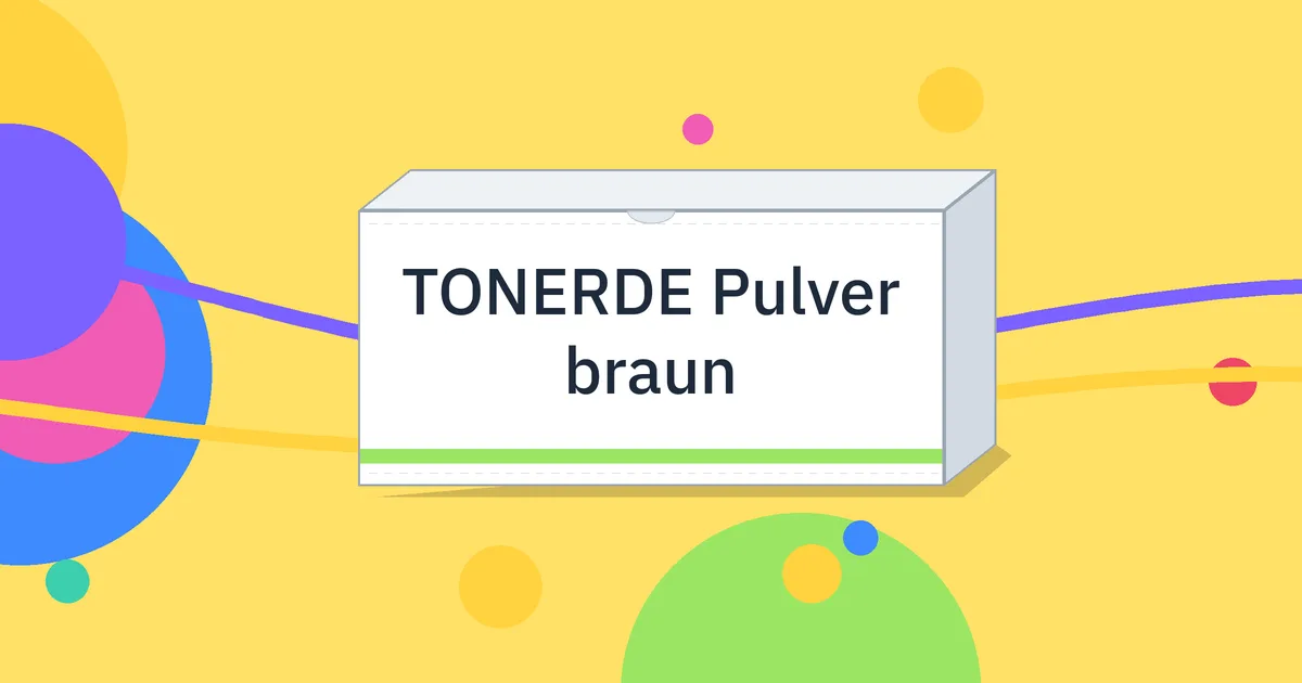 Symbolbild: Packung mit der Aufschrift TONERDE Pulver braun (PZN 17550408) – Verfügbarkeit und Bezug in Apotheken in Frankfurt am Main