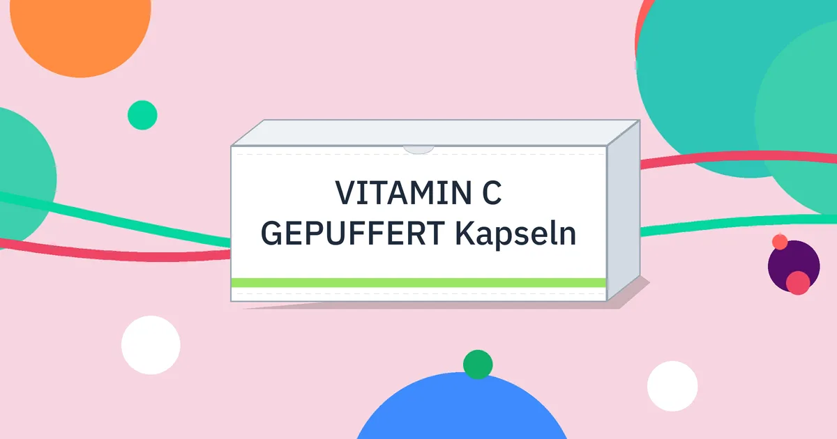Symbolbild: Packung mit der Aufschrift VITAMIN C GEPUFFERT Kapseln (PZN 15868744) – Verfügbarkeit und Bezug in Apotheken in Frankfurt am Main