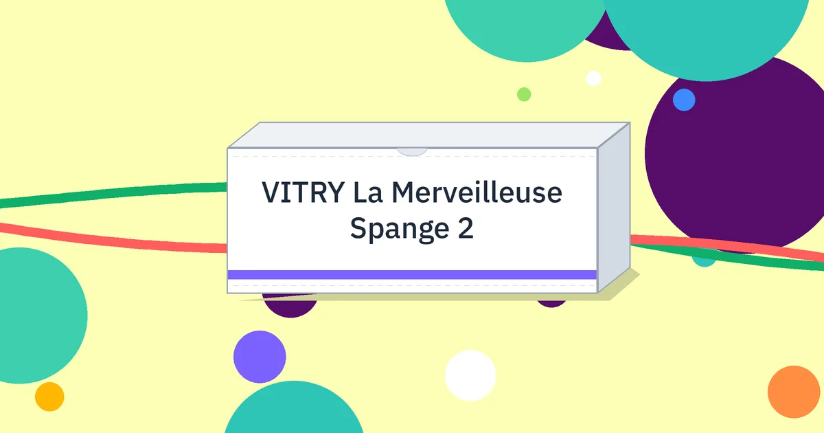 Symbolbild: Packung mit der Aufschrift VITRY La Merveilleuse Spange 2 (PZN 19066668) – Verfügbarkeit und Bezug in Apotheken in Frankfurt am Main