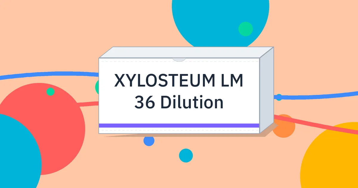 Symbolbild: Packung mit der Aufschrift XYLOSTEUM LM 36 Dilution (PZN 13284648) – Verfügbarkeit und Bezug in Apotheken in Frankfurt am Main