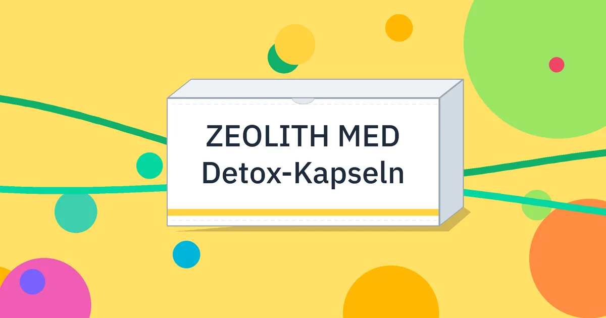 Symbolbild: Packung mit der Aufschrift ZEOLITH MED Detox-Kapseln (PZN 19161036) – Verfügbarkeit und Bezug in Apotheken in Frankfurt am Main