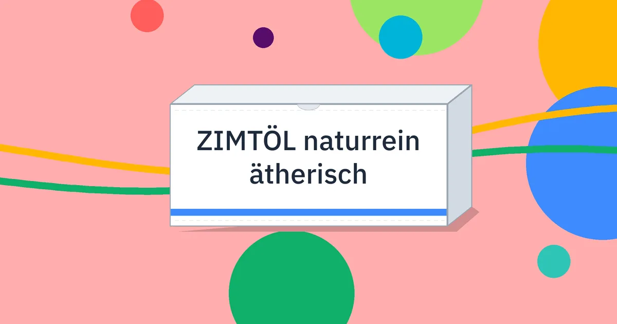 Symbolbild: Packung mit der Aufschrift ZIMTÖL naturrein ätherisch (PZN 16486826) – Verfügbarkeit und Bezug in Apotheken in Frankfurt am Main