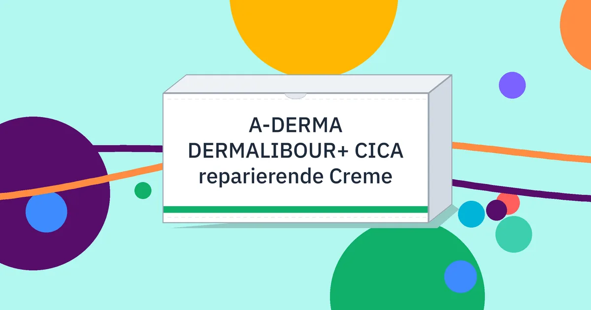 Symbolbild: Packung mit der Aufschrift A-DERMA DERMALIBOUR+ CICA reparierende Creme (PZN 16665173) – Verfügbarkeit und Bezug in Apotheken in Frankfurt am Main