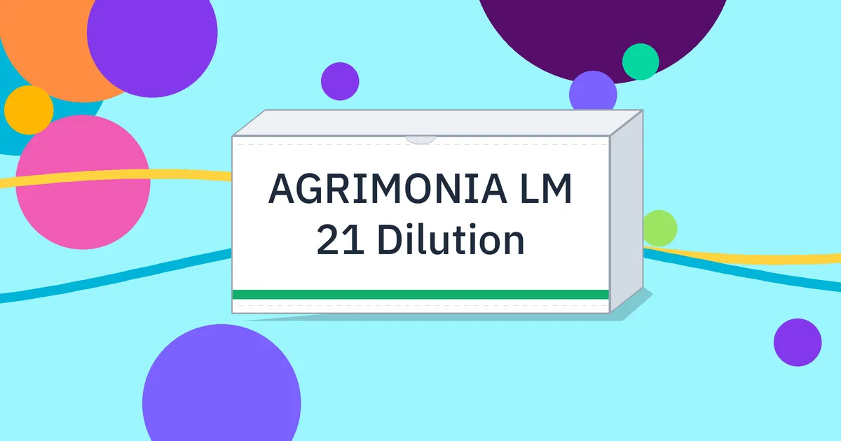 Symbolbild: Packung mit der Aufschrift AGRIMONIA LM 21 Dilution (PZN 13307007) – Verfügbarkeit und Bezug in Apotheken in Frankfurt am Main