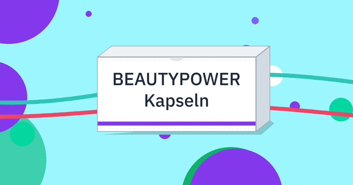 Symbolbild: Packung mit der Aufschrift BEAUTYPOWER Kapseln (PZN 19383469) – Verfügbarkeit und Bezug in Apotheken in Frankfurt am Main