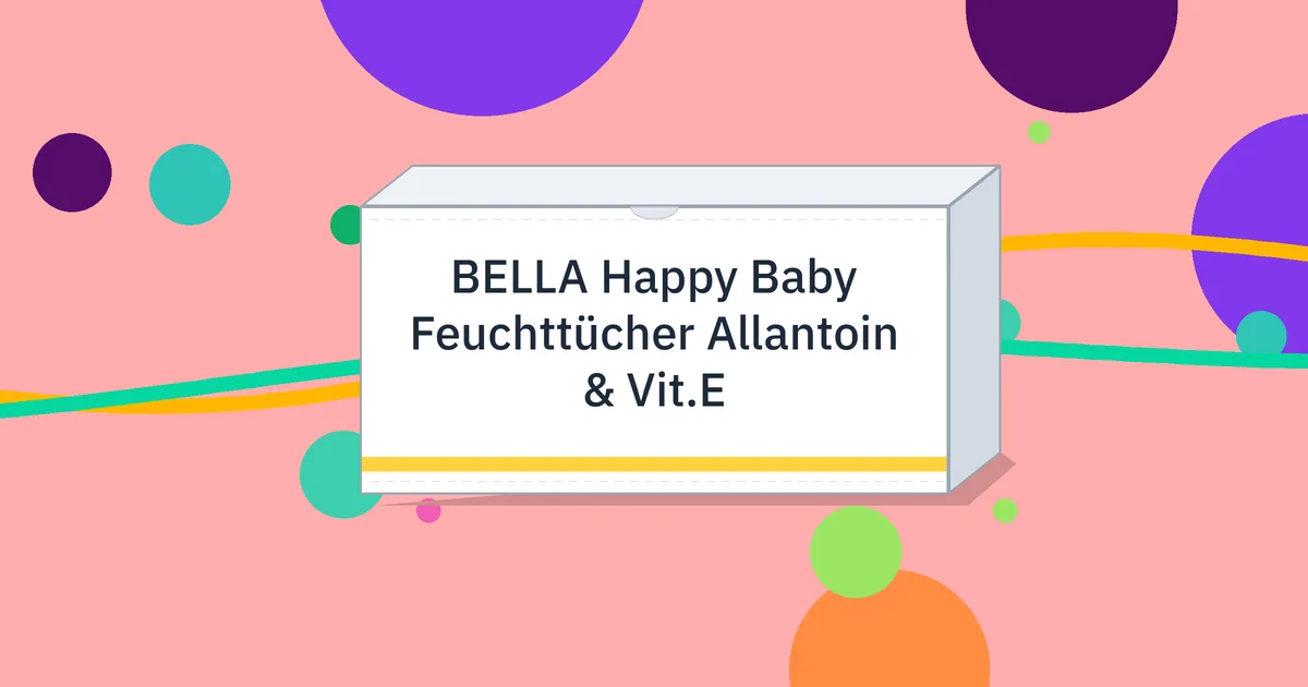 Symbolbild: Packung mit der Aufschrift BELLA Happy Baby Feuchttücher Allantoin & Vit.E (PZN 15206368) – Verfügbarkeit und Bezug in Apotheken in Frankfurt am Main