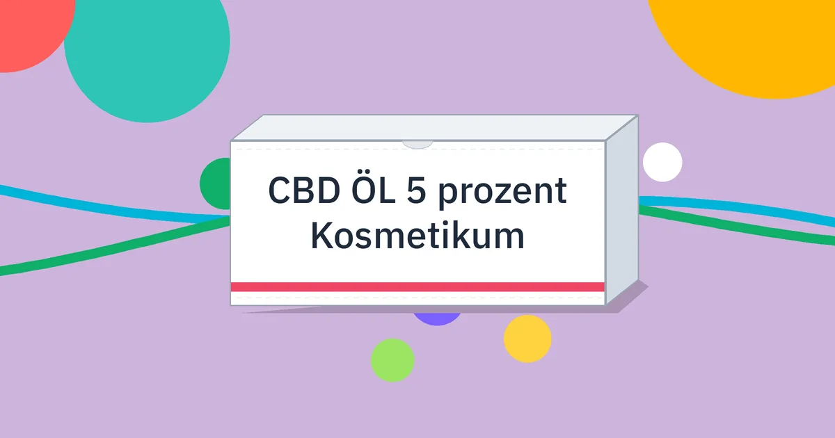 Symbolbild: Packung mit der Aufschrift CBD ÖL 5 prozent Kosmetikum (PZN 16824648) – Verfügbarkeit und Bezug in Apotheken in Frankfurt am Main