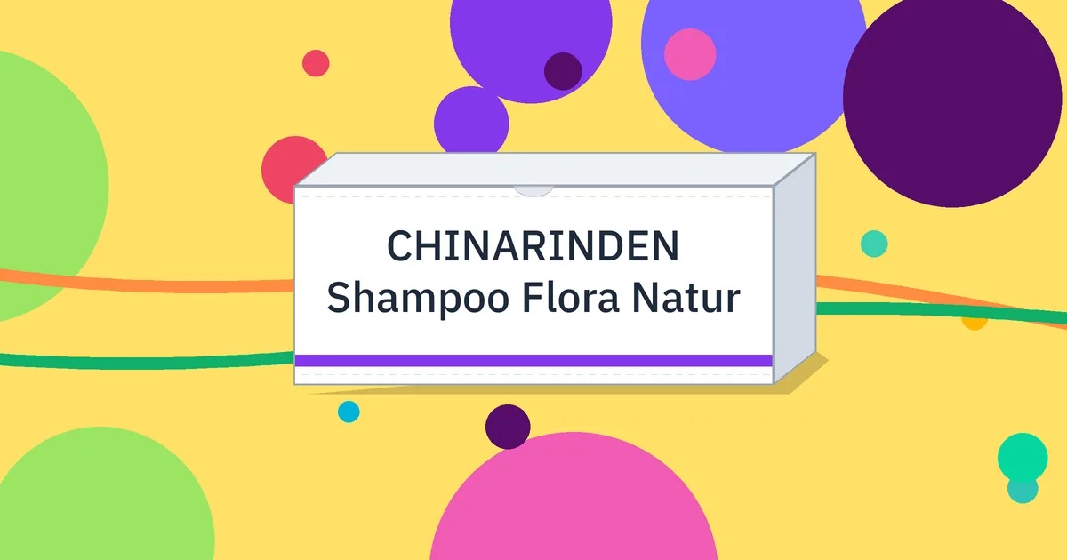 Symbolbild: Packung mit der Aufschrift CHINARINDEN Shampoo Flora Natur (PZN 04952996) – Verfügbarkeit und Bezug in Apotheken in Frankfurt am Main
