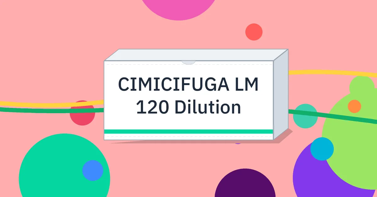 Symbolbild: Packung mit der Aufschrift CIMICIFUGA LM 120 Dilution (PZN 12819389) – Verfügbarkeit und Bezug in Apotheken in Frankfurt am Main