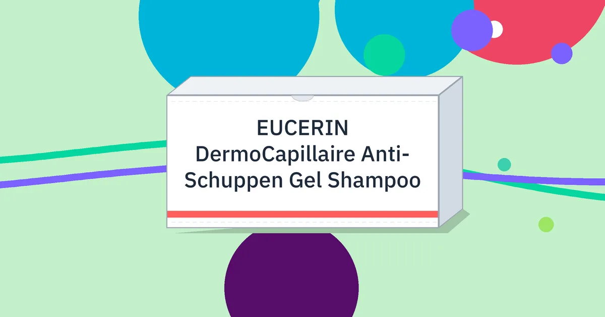Symbolbild: Packung mit der Aufschrift EUCERIN DermoCapillaire Anti-Schuppen Gel Shampoo (PZN 09508094) – Verfügbarkeit und Bezug in Apotheken in Frankfurt am Main