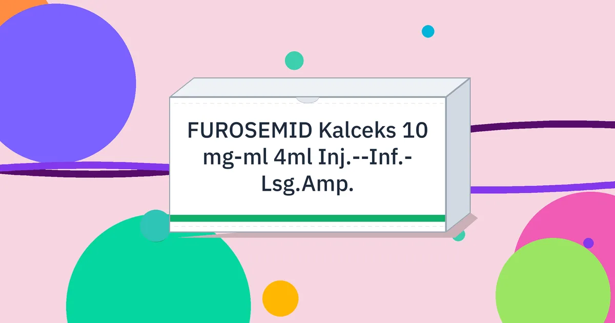 Symbolbild: Packung mit der Aufschrift FUROSEMID Kalceks 10 mg-ml 4ml Inj.--Inf.-Lsg.Amp. (PZN 19188733) – Verfügbarkeit und Bezug in Apotheken in Frankfurt am Main