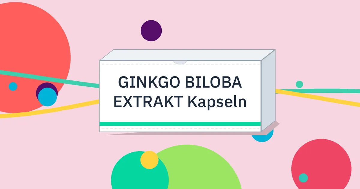 Symbolbild: Packung mit der Aufschrift GINKGO BILOBA EXTRAKT Kapseln (PZN 18373581) – Verfügbarkeit und Bezug in Apotheken in Frankfurt am Main