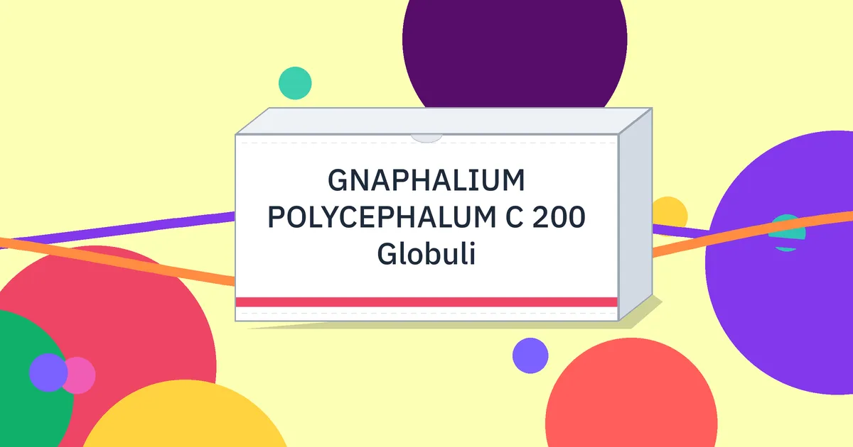 Symbolbild: Packung mit der Aufschrift GNAPHALIUM POLYCEPHALUM C 200 Globuli (PZN 07595686) – Verfügbarkeit und Bezug in Apotheken in Frankfurt am Main