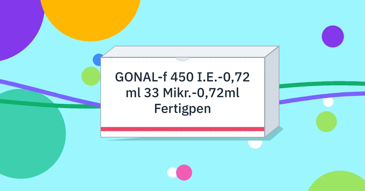 Symbolbild: Packung mit der Aufschrift GONAL-f 450 I.E.-0,72 ml 33 Mikr.-0,72ml Fertigpen (PZN 19518136) – Verfügbarkeit und Bezug in Apotheken in Frankfurt am Main