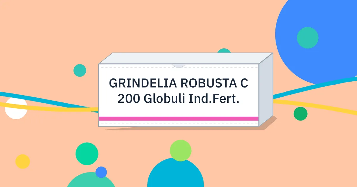 Symbolbild: Packung mit der Aufschrift GRINDELIA ROBUSTA C 200 Globuli Ind.Fert. (PZN 17676115) – Verfügbarkeit und Bezug in Apotheken in Frankfurt am Main