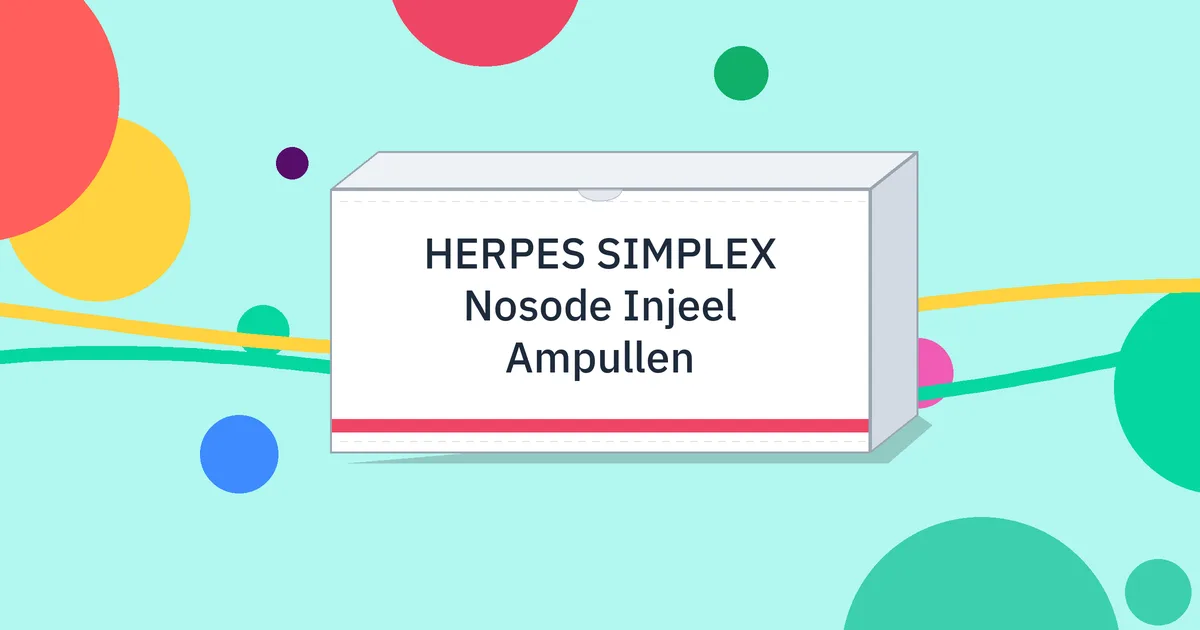 Symbolbild: Packung mit der Aufschrift HERPES SIMPLEX Nosode Injeel Ampullen (PZN 01896607) – Verfügbarkeit und Bezug in Apotheken in Frankfurt am Main