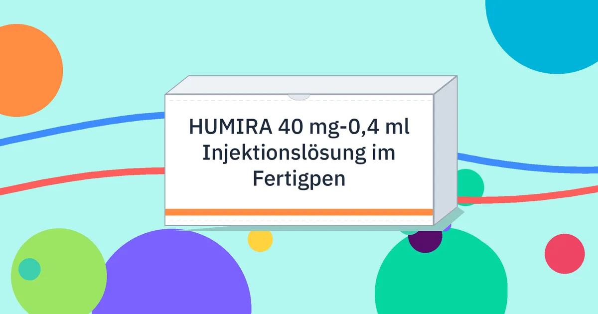 Symbolbild: Packung mit der Aufschrift HUMIRA 40 mg-0,4 ml Injektionslösung im Fertigpen (PZN 15619863) – Verfügbarkeit und Bezug in Apotheken in Frankfurt am Main