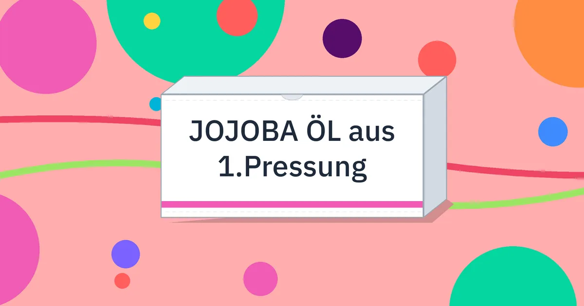 Symbolbild: Packung mit der Aufschrift JOJOBA ÖL aus 1.Pressung (PZN 00978964) – Verfügbarkeit und Bezug in Apotheken in Frankfurt am Main