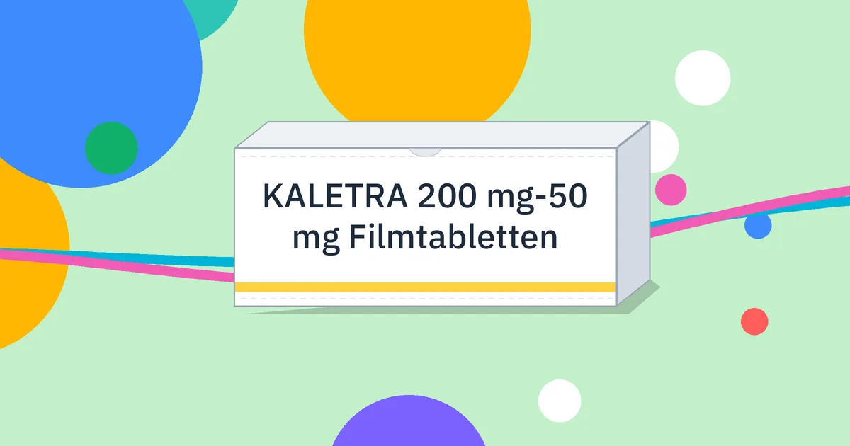 Symbolbild: Packung mit der Aufschrift KALETRA 200 mg-50 mg Filmtabletten (PZN 07780337) – Verfügbarkeit und Bezug in Apotheken in Frankfurt am Main
