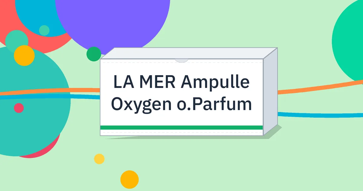Symbolbild: Packung mit der Aufschrift LA MER Ampulle Oxygen o.Parfum (PZN 16789202) – Verfügbarkeit und Bezug in Apotheken in Frankfurt am Main