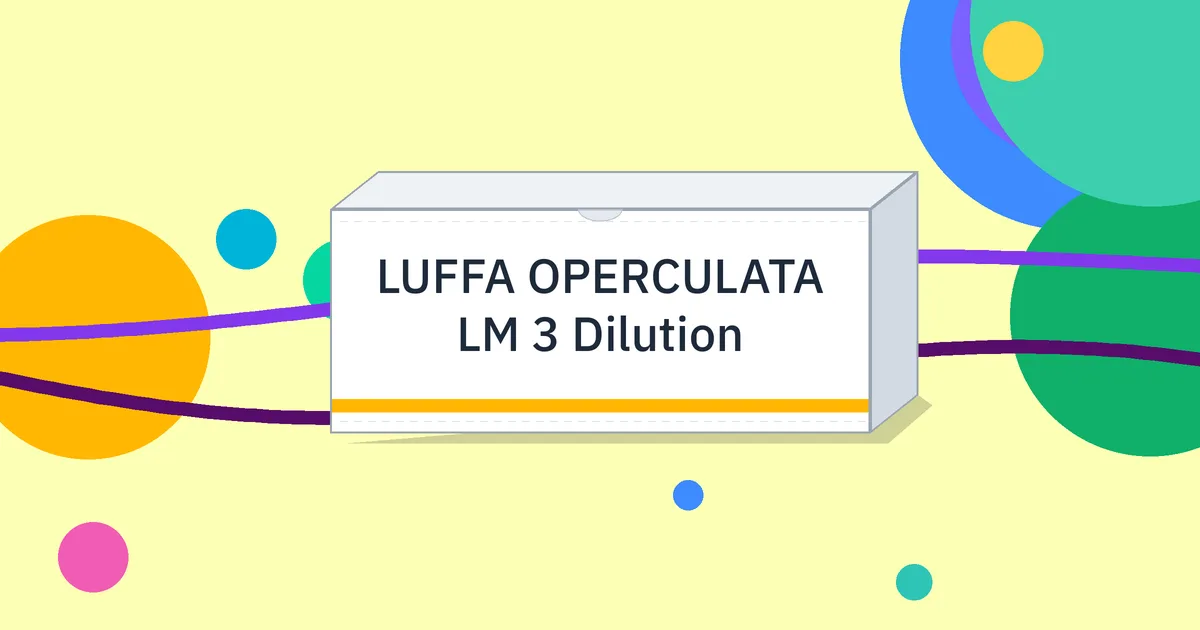 Symbolbild: Packung mit der Aufschrift LUFFA OPERCULATA LM 3 Dilution (PZN 10919135) – Verfügbarkeit und Bezug in Apotheken in Frankfurt am Main