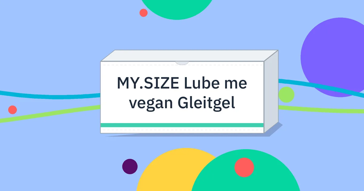 Symbolbild: Packung mit der Aufschrift MY.SIZE Lube me vegan Gleitgel (PZN 18059933) – Verfügbarkeit und Bezug in Apotheken in Frankfurt am Main
