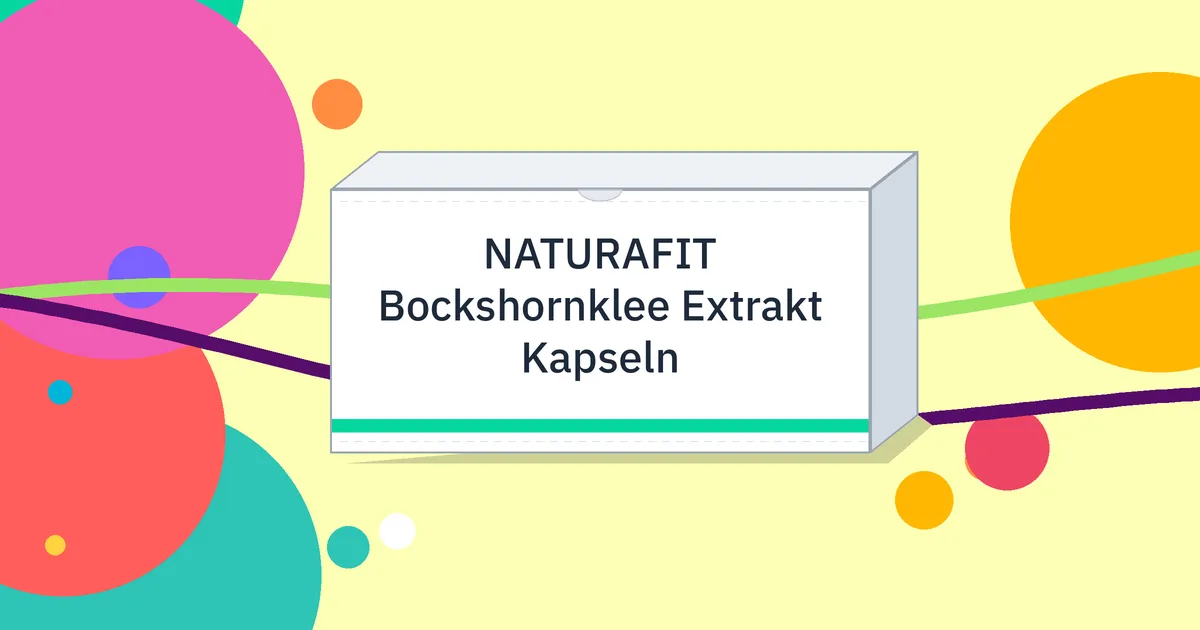 Symbolbild: Packung mit der Aufschrift NATURAFIT Bockshornklee Extrakt Kapseln (PZN 09269347) – Verfügbarkeit und Bezug in Apotheken in Frankfurt am Main