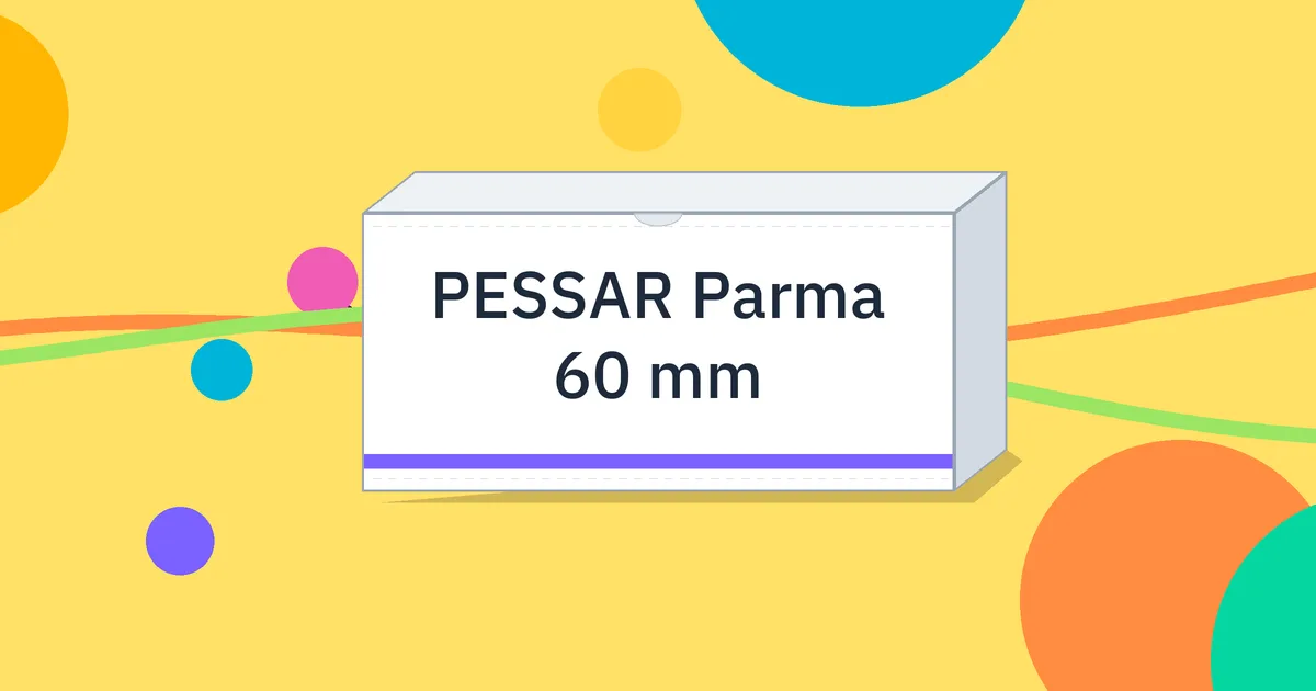 Symbolbild: Packung mit der Aufschrift PESSAR Parma 60 mm (PZN 01734589) – Verfügbarkeit und Bezug in Apotheken in Frankfurt am Main
