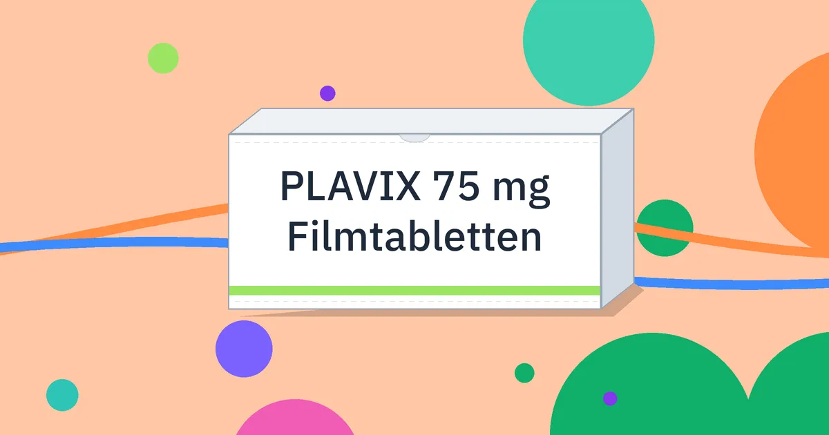 Symbolbild: Packung mit der Aufschrift PLAVIX 75 mg Filmtabletten (PZN 06326292) – Verfügbarkeit und Bezug in Apotheken in Frankfurt am Main