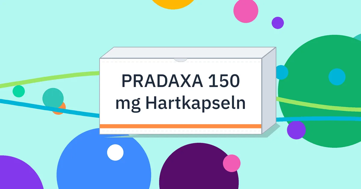 Symbolbild: Packung mit der Aufschrift PRADAXA 150 mg Hartkapseln (PZN 06561946) – Verfügbarkeit und Bezug in Apotheken in Frankfurt am Main