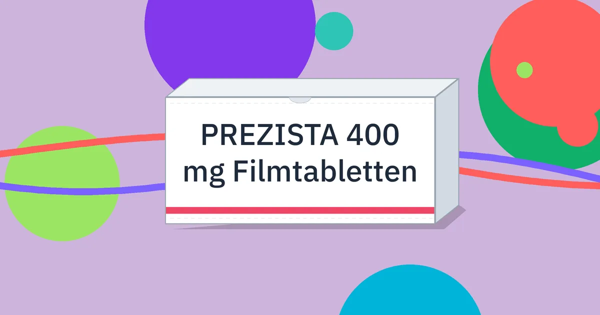 Symbolbild: Packung mit der Aufschrift PREZISTA 400 mg Filmtabletten (PZN 10118530) – Verfügbarkeit und Bezug in Apotheken in Frankfurt am Main