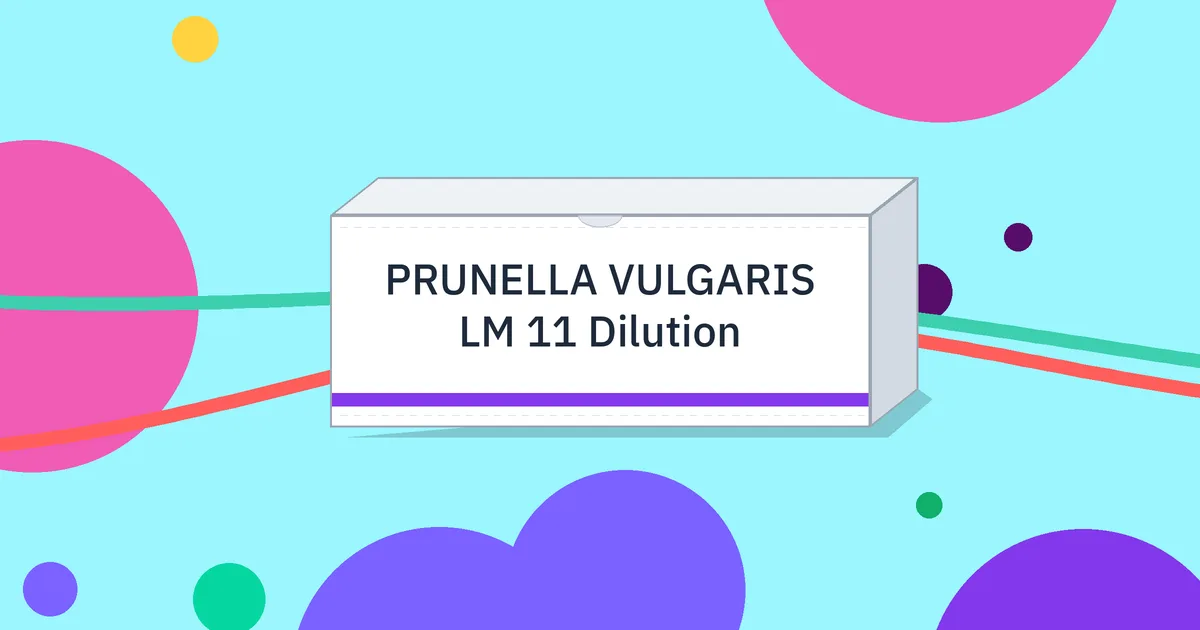 Symbolbild: Packung mit der Aufschrift PRUNELLA VULGARIS LM 11 Dilution (PZN 13668892) – Verfügbarkeit und Bezug in Apotheken in Frankfurt am Main