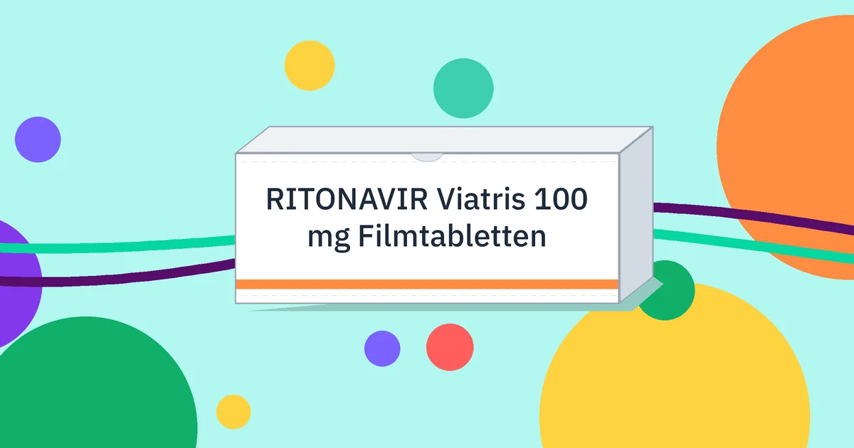 Symbolbild: Packung mit der Aufschrift RITONAVIR Viatris 100 mg Filmtabletten (PZN 19014370) – Verfügbarkeit und Bezug in Apotheken in Frankfurt am Main