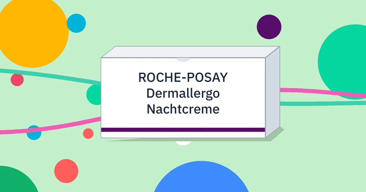 Symbolbild: Packung mit der Aufschrift ROCHE-POSAY Dermallergo Nachtcreme (PZN 17954809) – Verfügbarkeit und Bezug in Apotheken in Frankfurt am Main